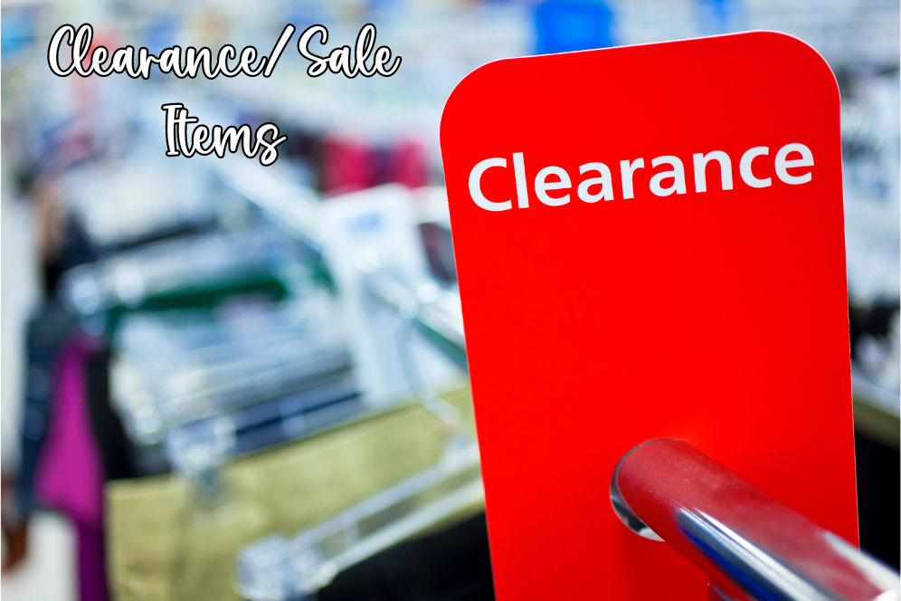 Clearance/Sale Items – creekroad.net