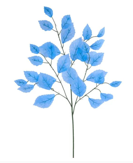 28"L Rose Leaf Spray-4Pc/Bdl, Sky Blue-FG663346 – creekroad.net